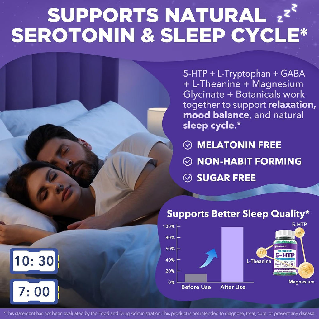 5HTP gummies for better sleep quality