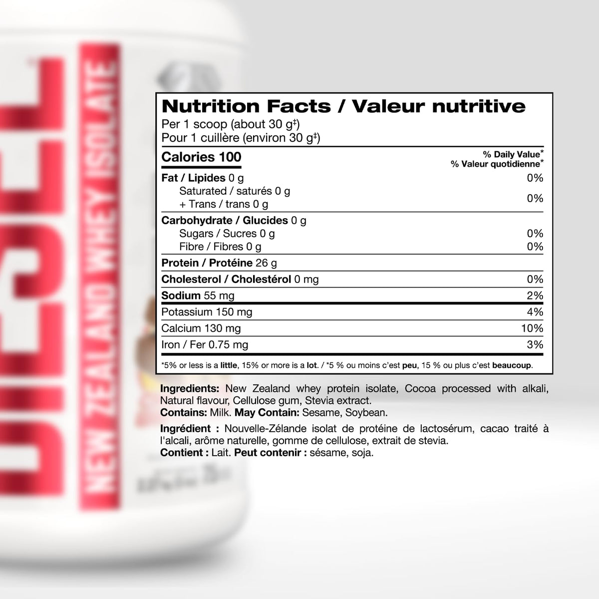 5LB whey isolate for muscle recovery