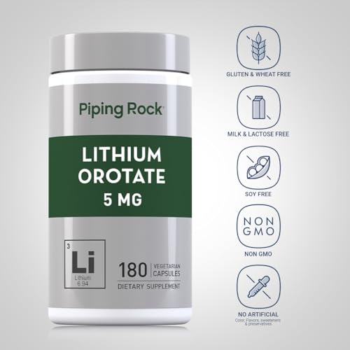 5mg lithium orotate per capsule
