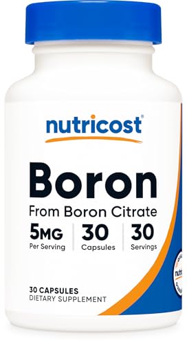 5mg vegetarian boron capsules