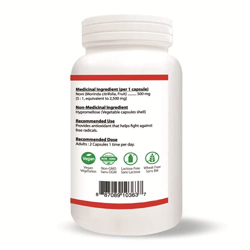 5X extra strength noni for maximum potency