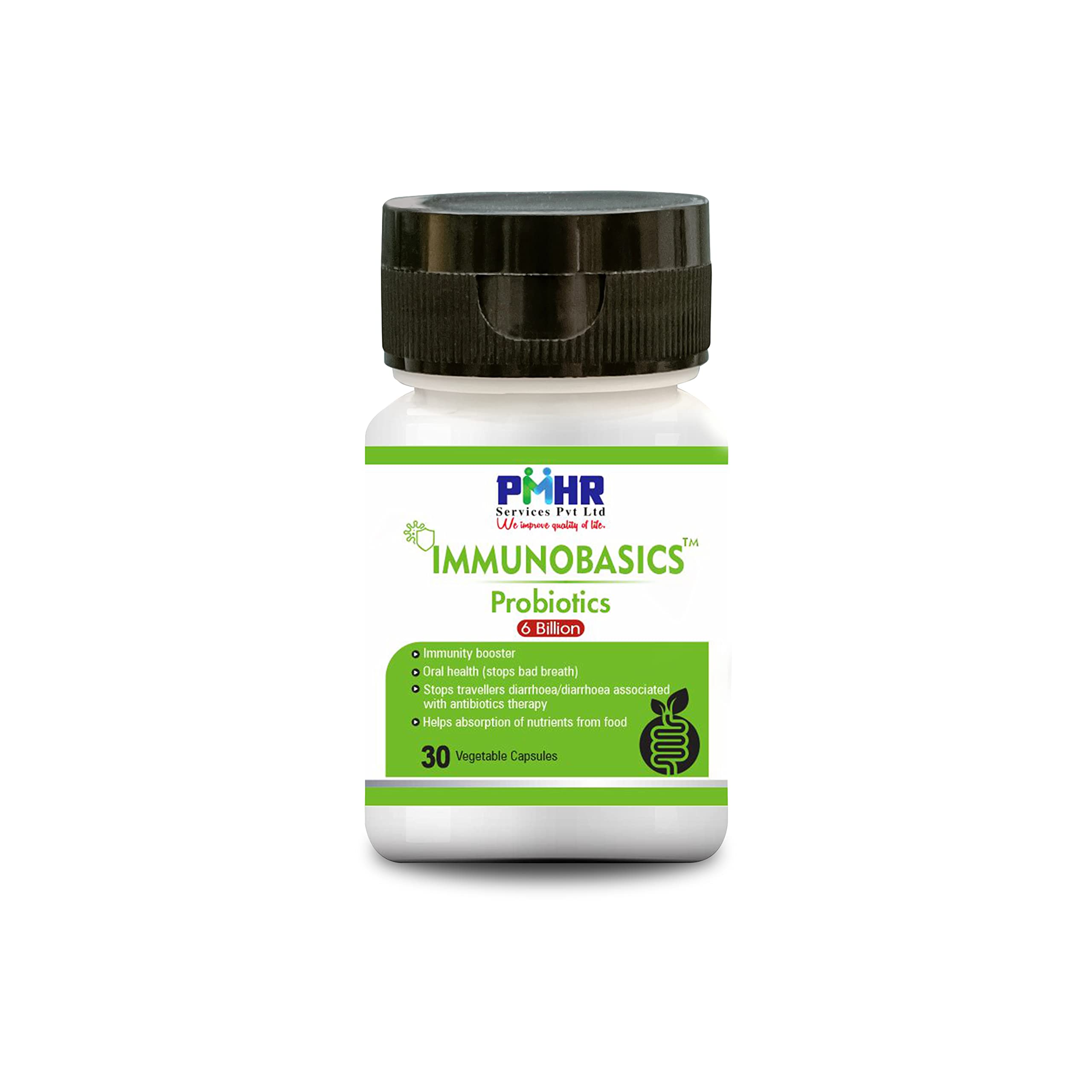 6 billion CFU probiotic capsules