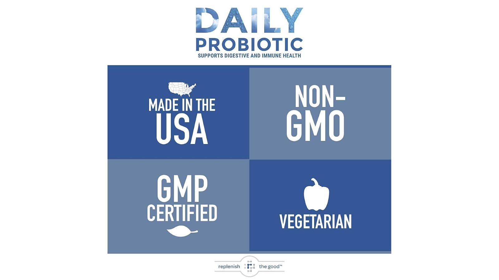 6 billion CFU probiotic for daily balance