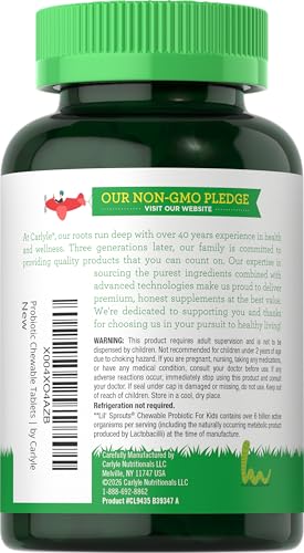 6 billion CFUs for digestive health