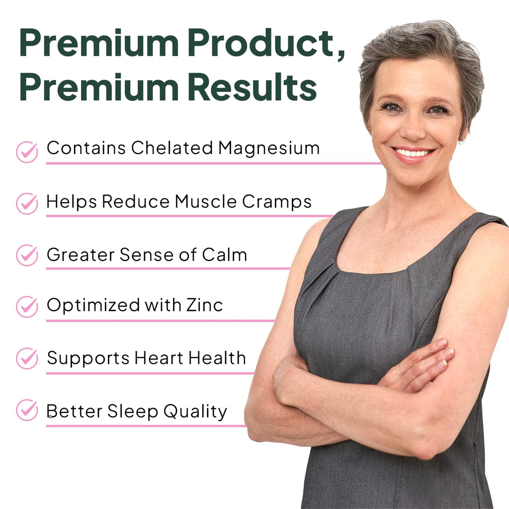 6 bottles of magnesium glycinate