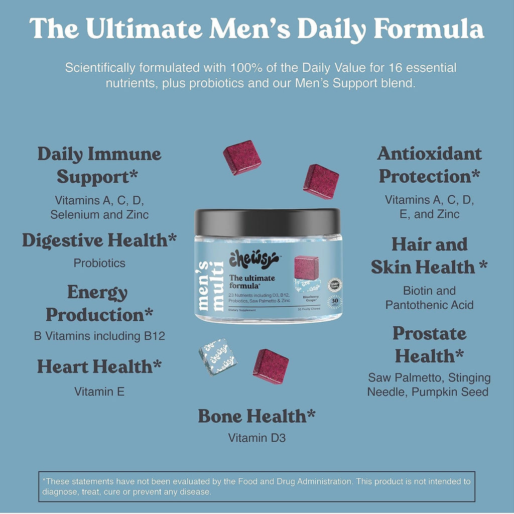 6-day supply of Chewsy vitamins