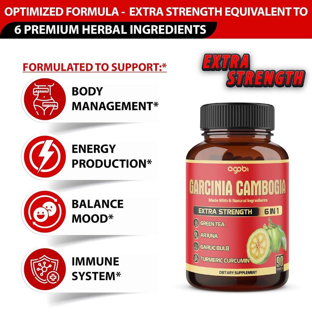 6-in-1 Garcinia Cambogia health benefits