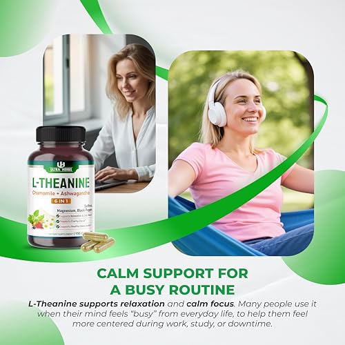 6-in-1 herbal blend for stress relief