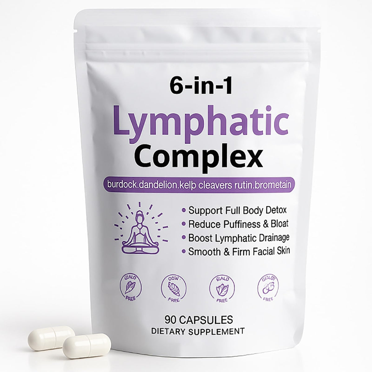 6 in 1 lymphatic complex capsules