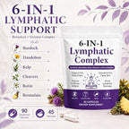 6-in-1 lymphatic support capsules