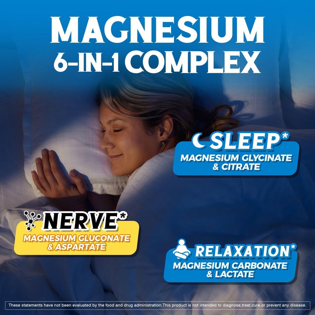 6-in-1 magnesium formula for men and women