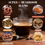 6 in 1 mushroom coffee mix