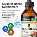 6-in-1 mushroom complex for overall wellness