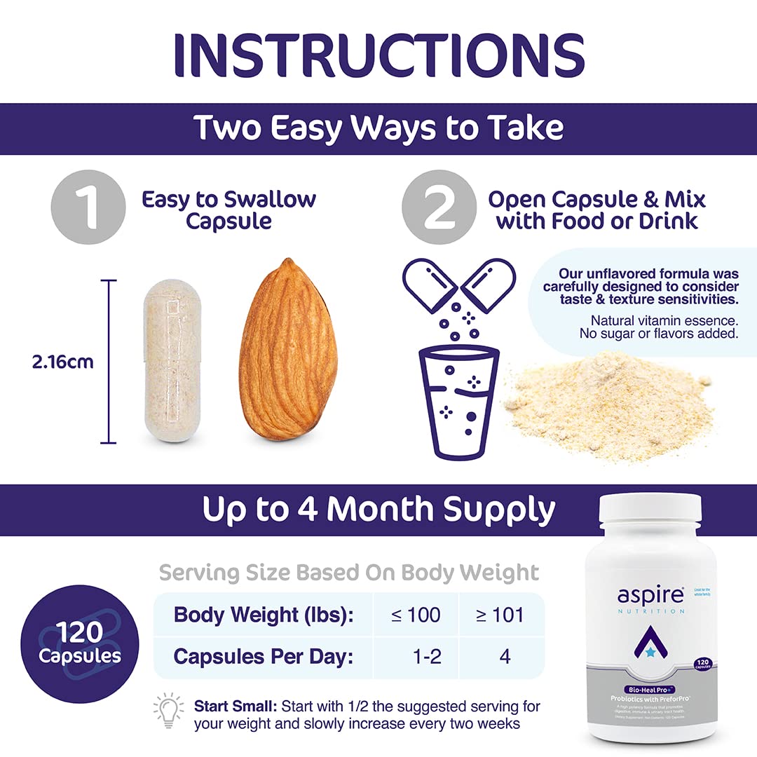 6-in-1 probiotic capsules for digestion