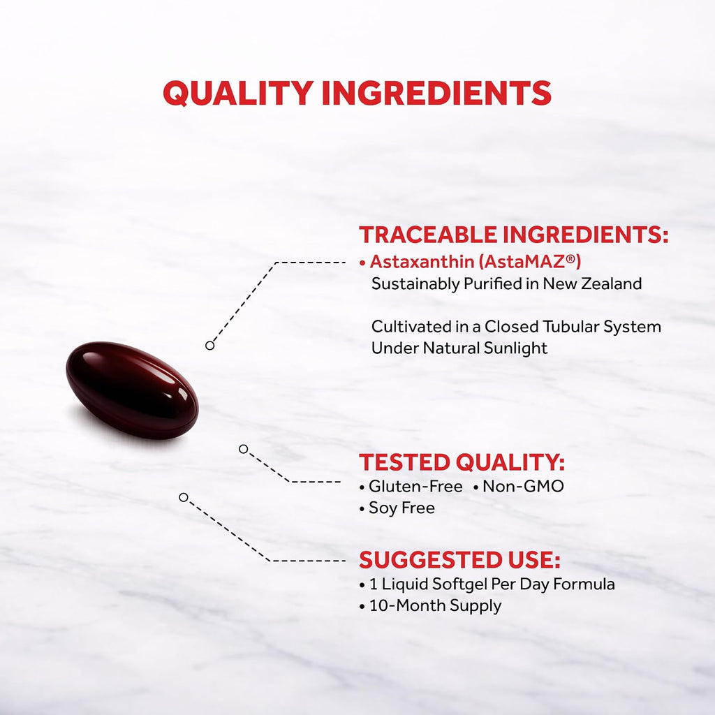 6 mg astaxanthin for daily health