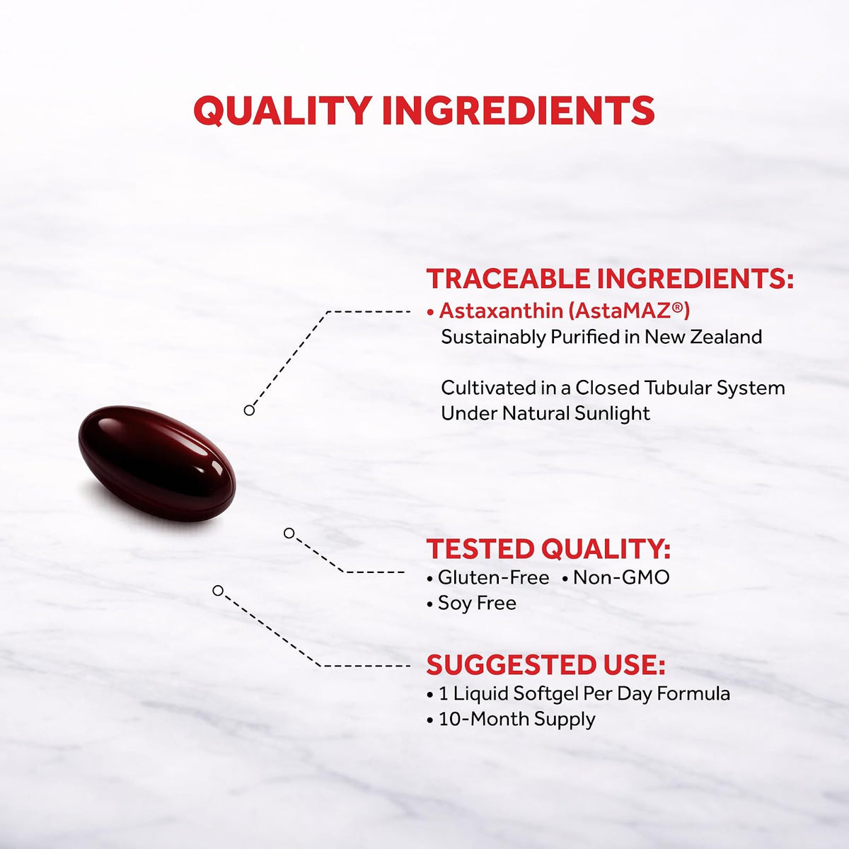 6 mg astaxanthin for daily health