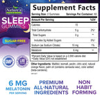 6 mg melatonin gummies for restful sleep