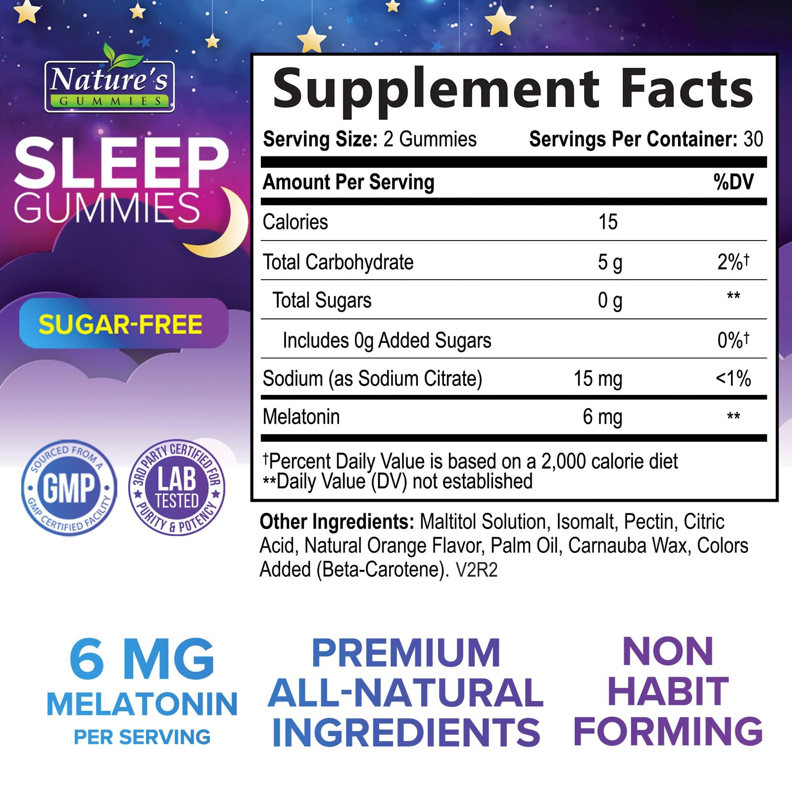6 mg melatonin sleep aid