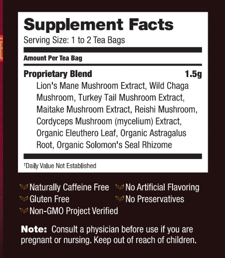 6 mushroom defense tea benefits