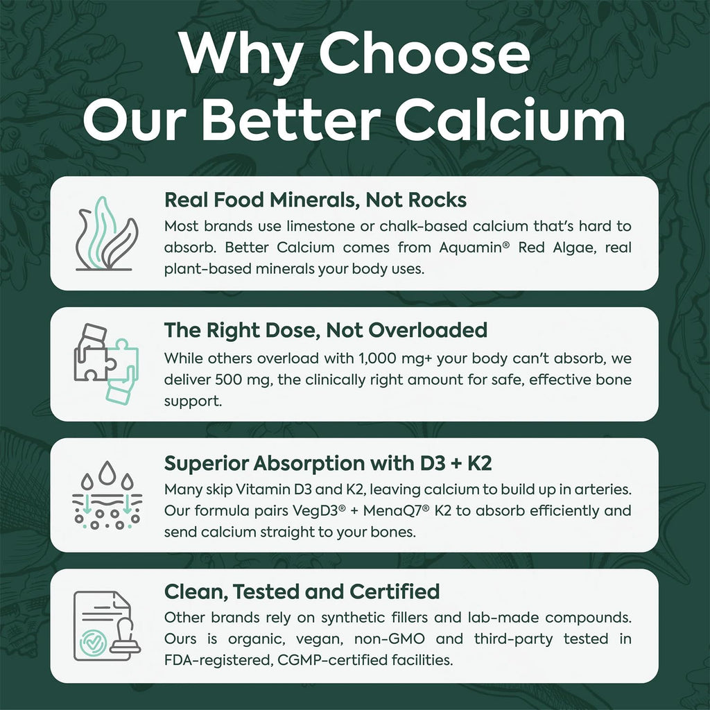 6-pack Organics Ocean calcium value