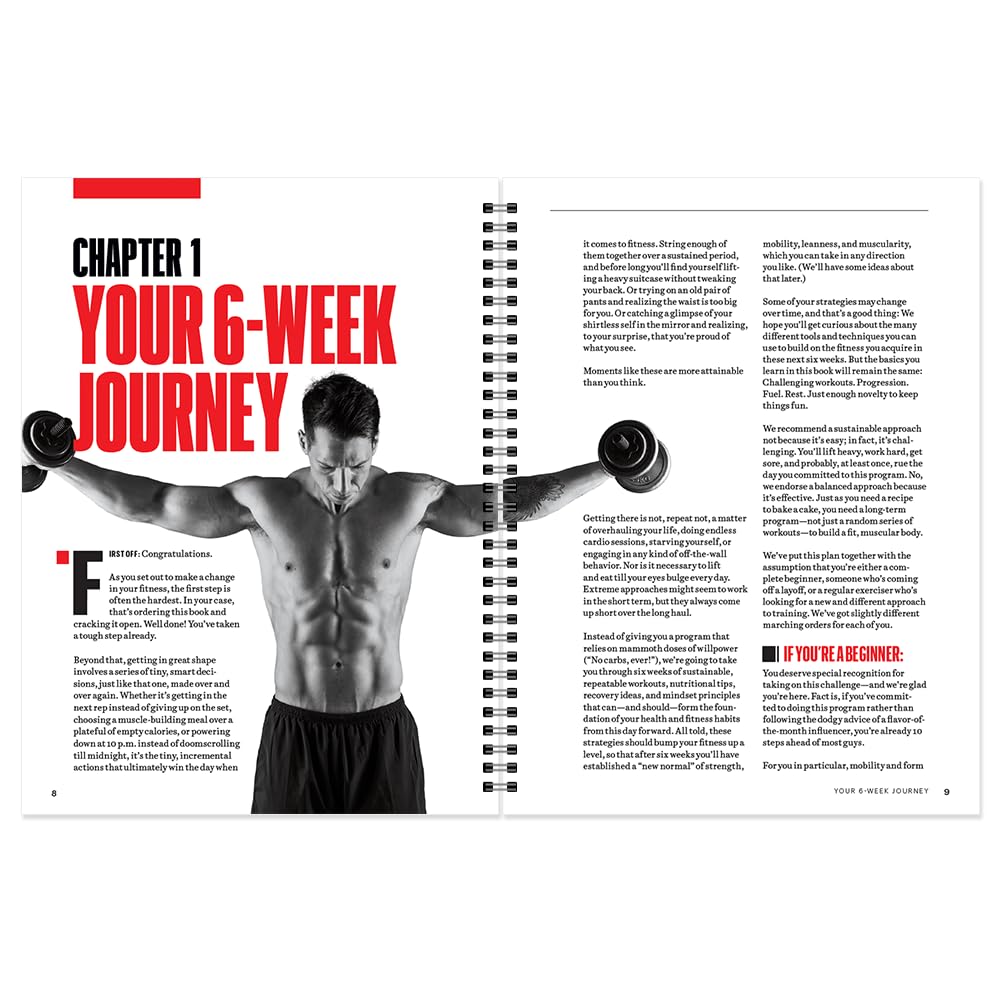 6-week pre-workout fitness challenge
