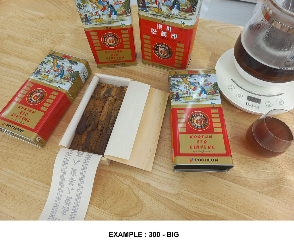 6 years cut grade ginseng