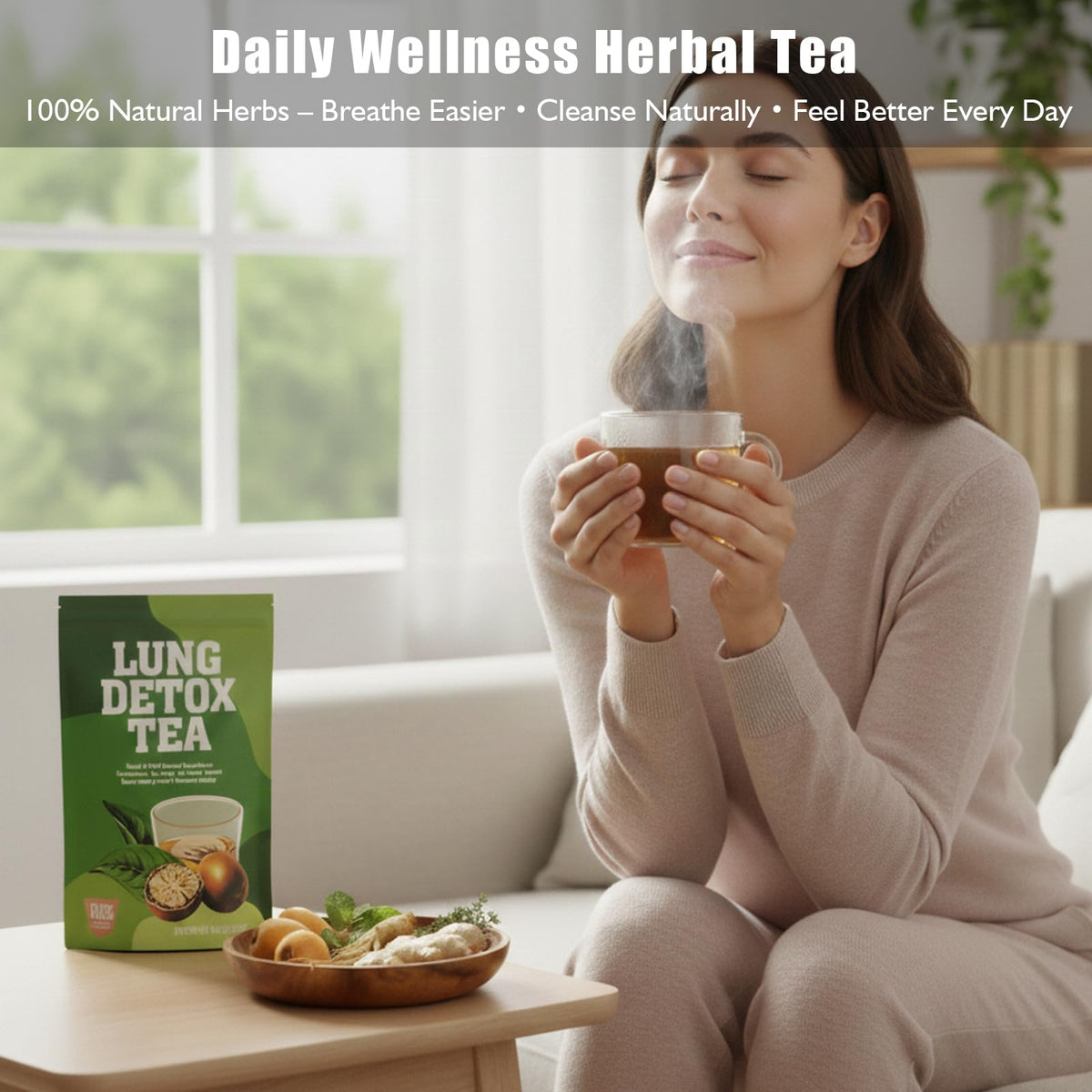 60 bags of lung cleansing tea