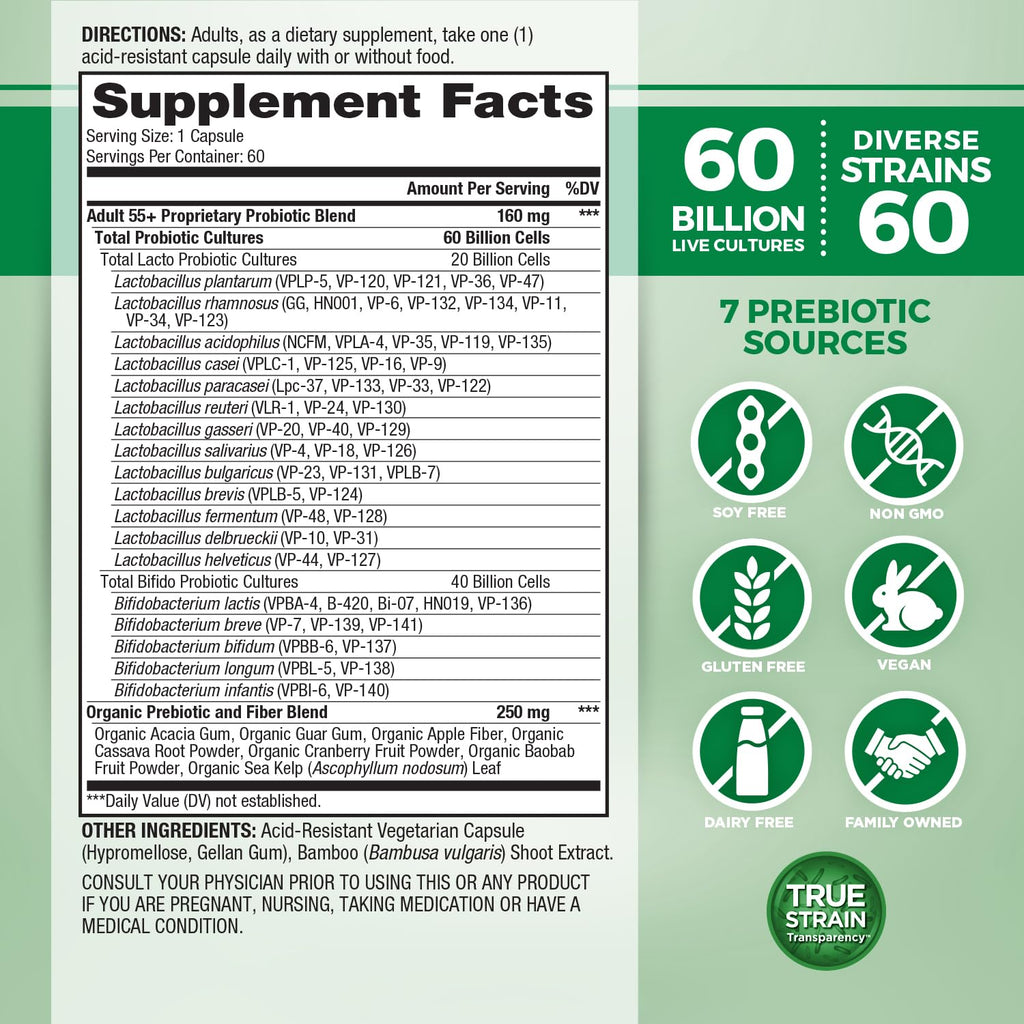 60 billion CFU digestive support