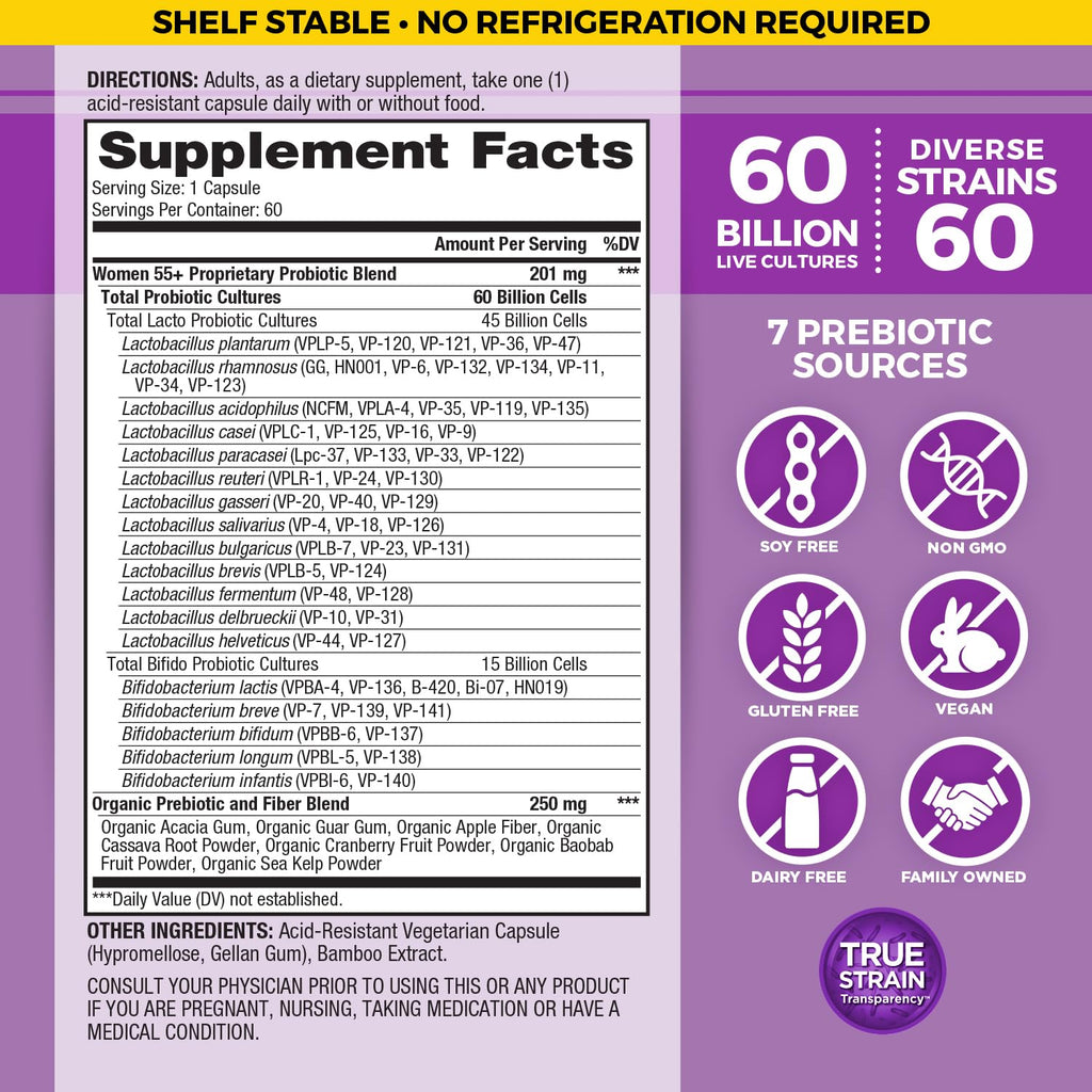 60 billion CFU digestive support