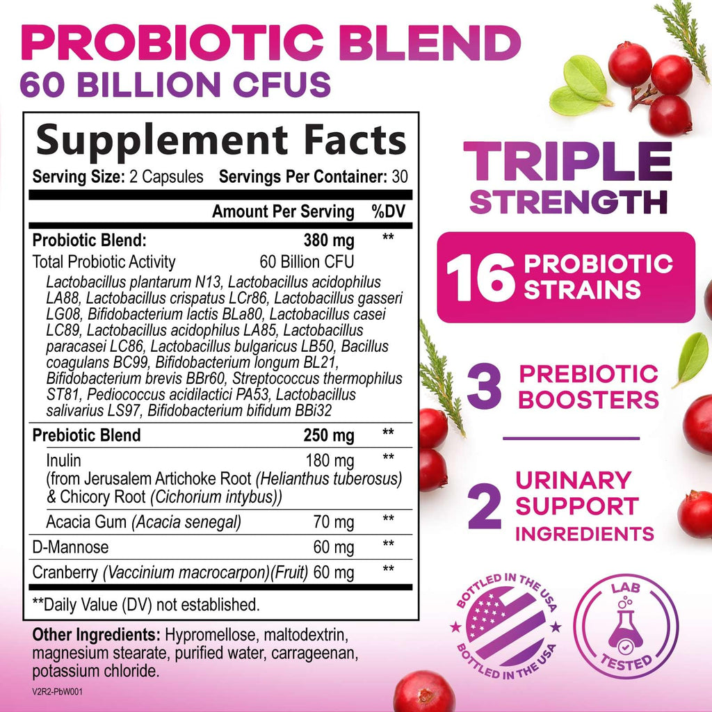 60 billion CFU digestive support