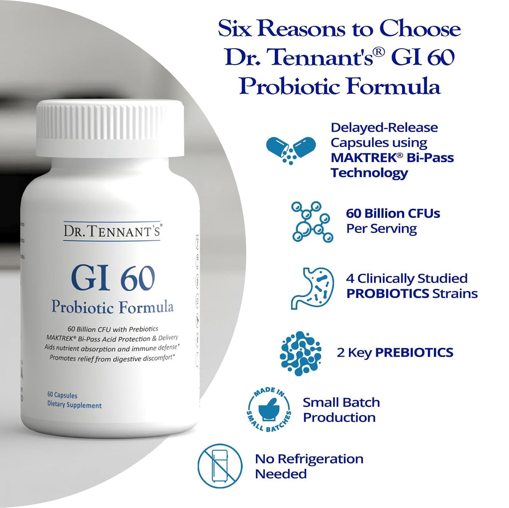 60 billion CFU probiotic benefits