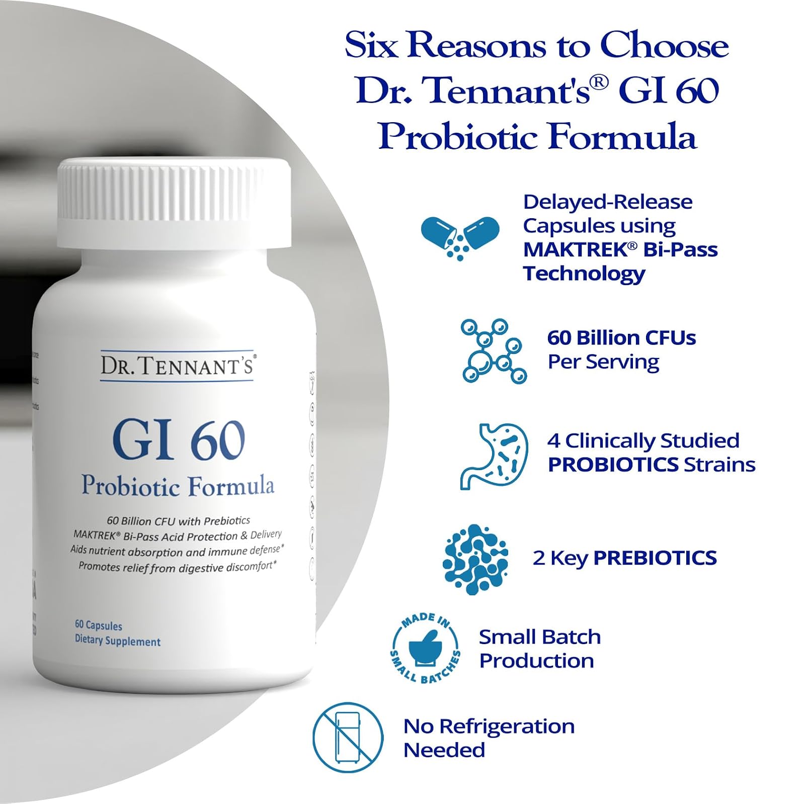 60 billion CFU probiotic benefits