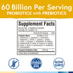60 billion CFU probiotic capsules