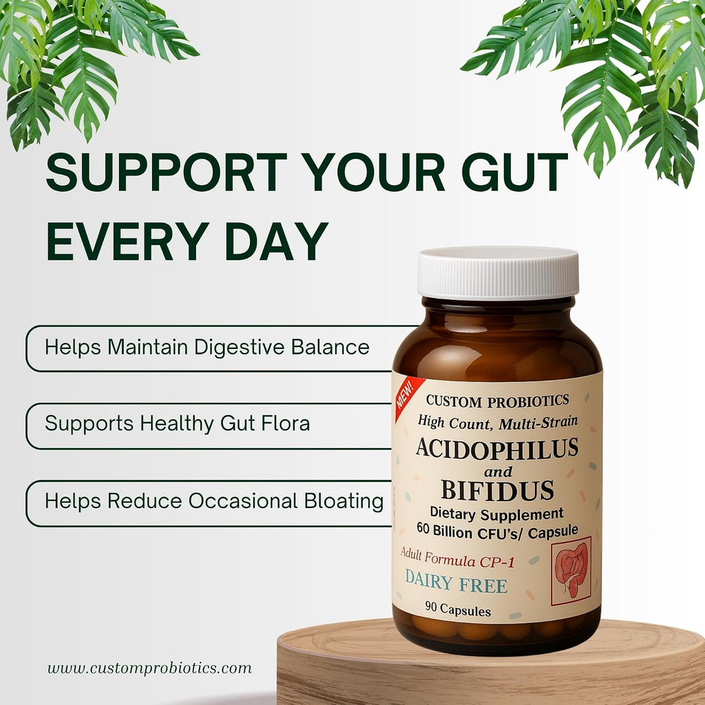 60 billion CFU probiotic capsules