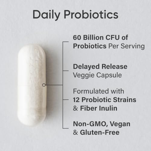 60 billion CFU probiotic capsules
