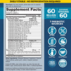 60 billion CFU probiotic capsules