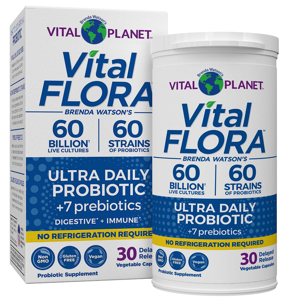 60 billion CFU probiotics for gut health