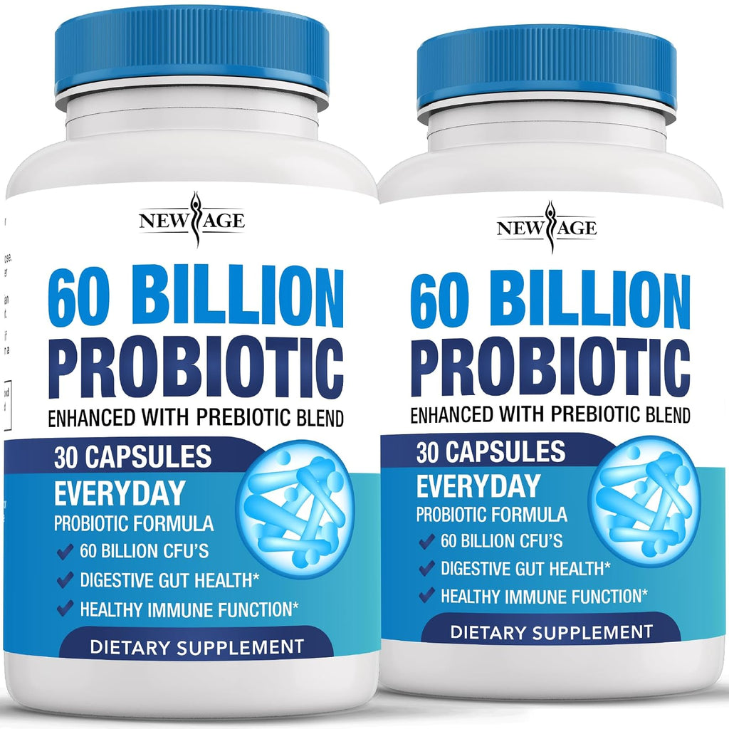 60 billion CFU probiotics for gut health