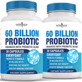 60 billion CFU probiotics for gut health