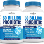 60 billion CFU probiotics for gut health