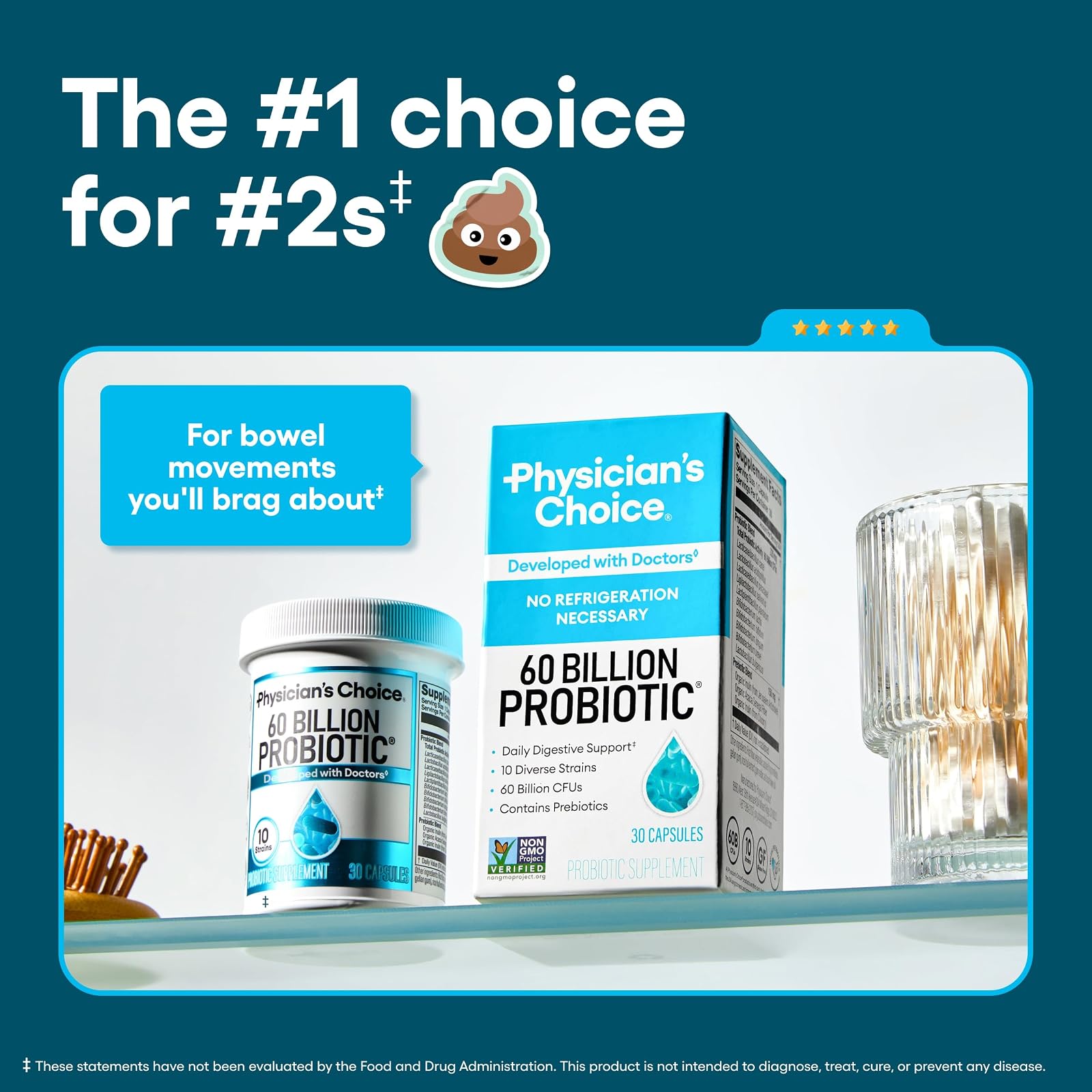 60 billion CFU probiotics for women