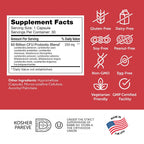 60 billion cfu probiotics Zahler