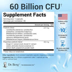 60 billion CFUs probiotic capsules