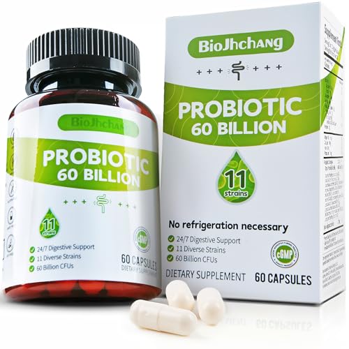 60 billion CFUs probiotics capsules