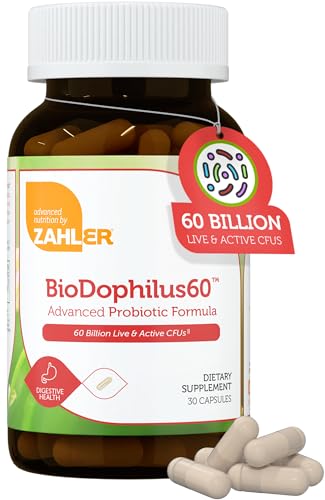 60 billion live cultures probiotic