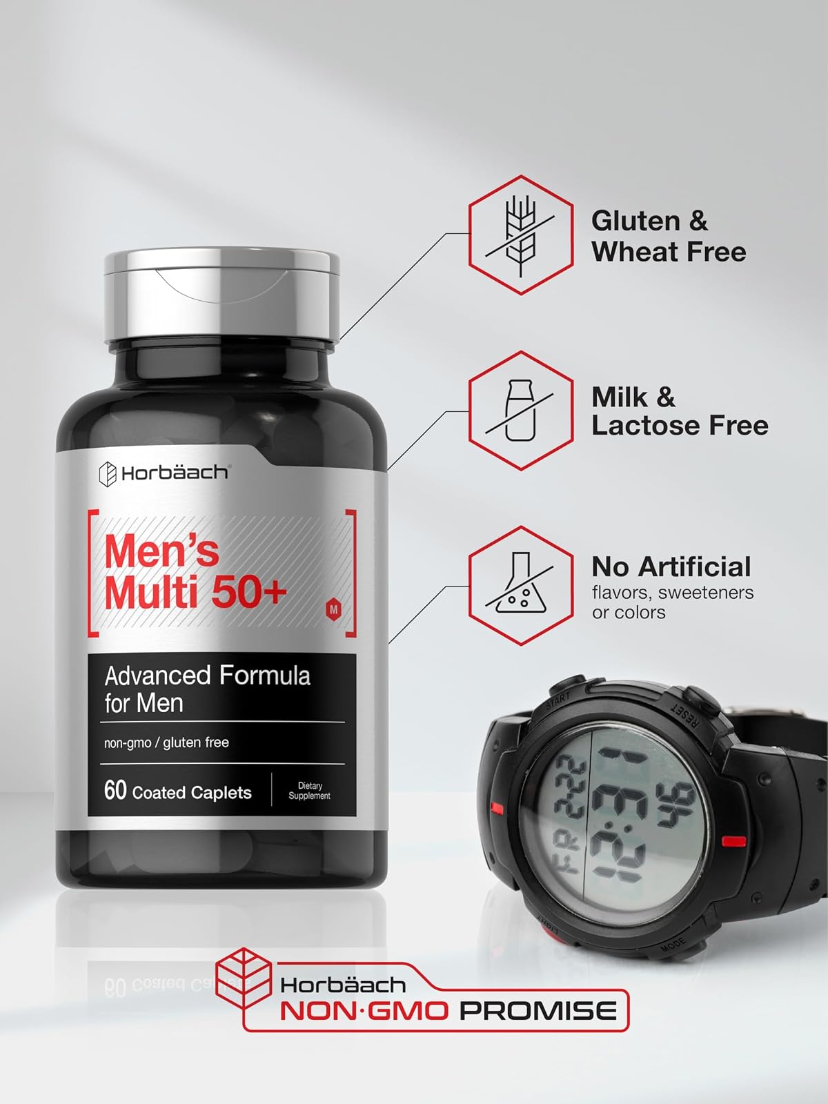 60 caplets of essential nutrients