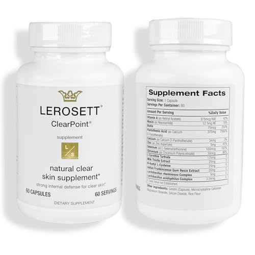 60 caps of acne-fighting vitamins