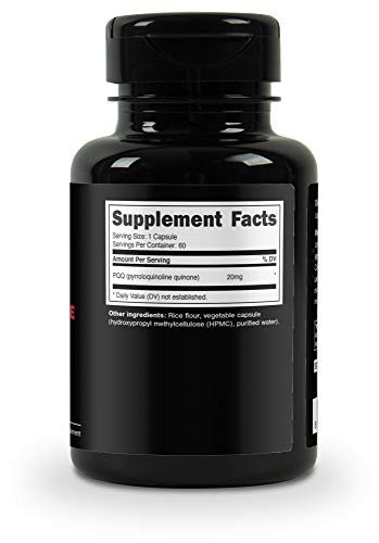 60 caps of vitality-boosting PQQ