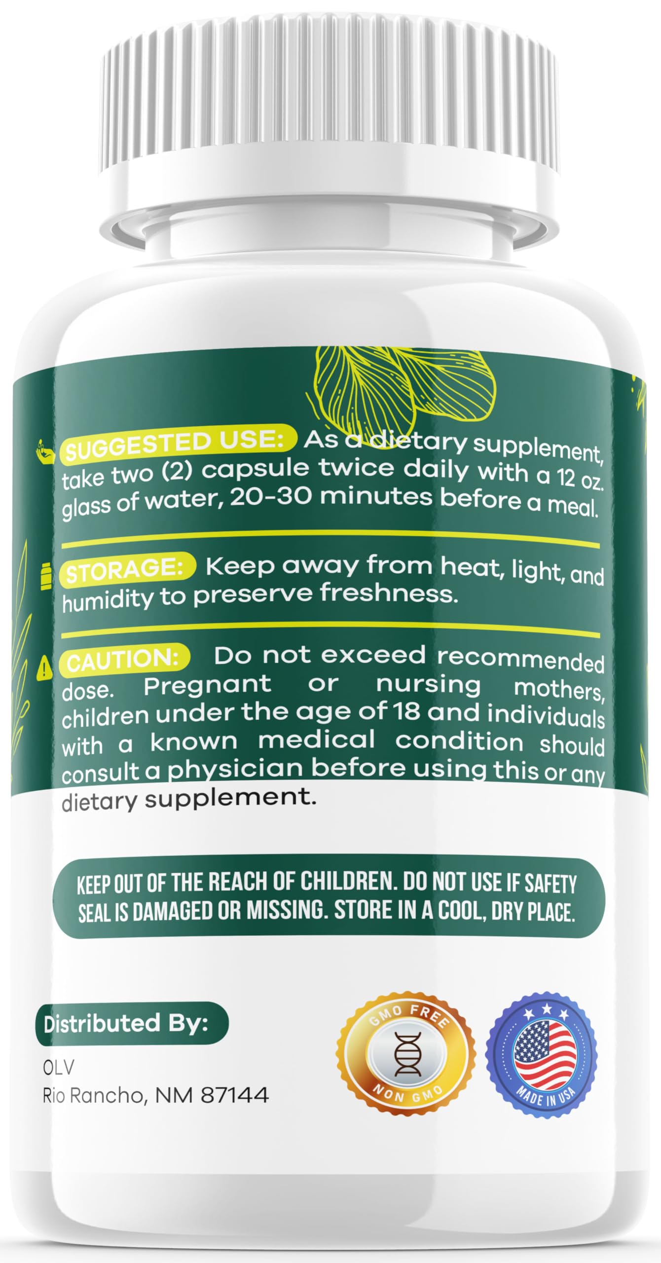 60 capsules for a month of vitality