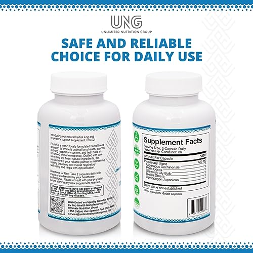 60 capsules for better breathing